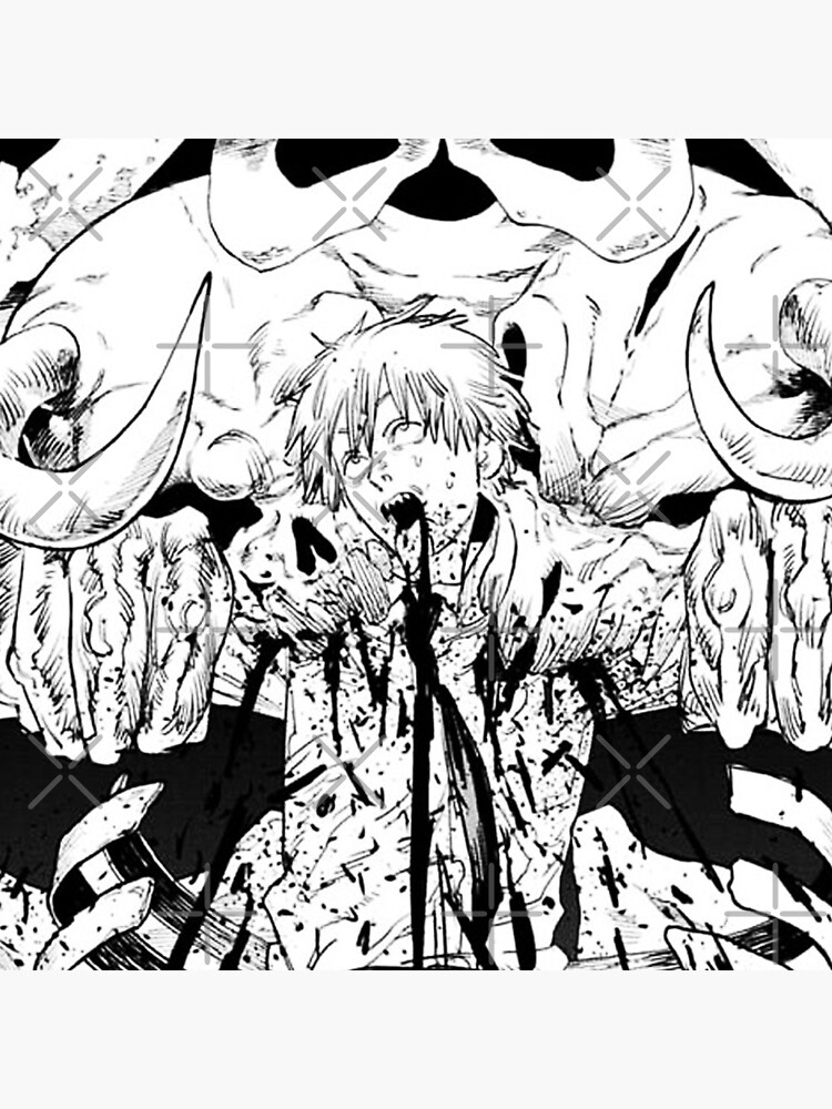 "Curse Devil Chainsaw Man, Chainsaw man Denji, Aki Hayakawa, Horror ...