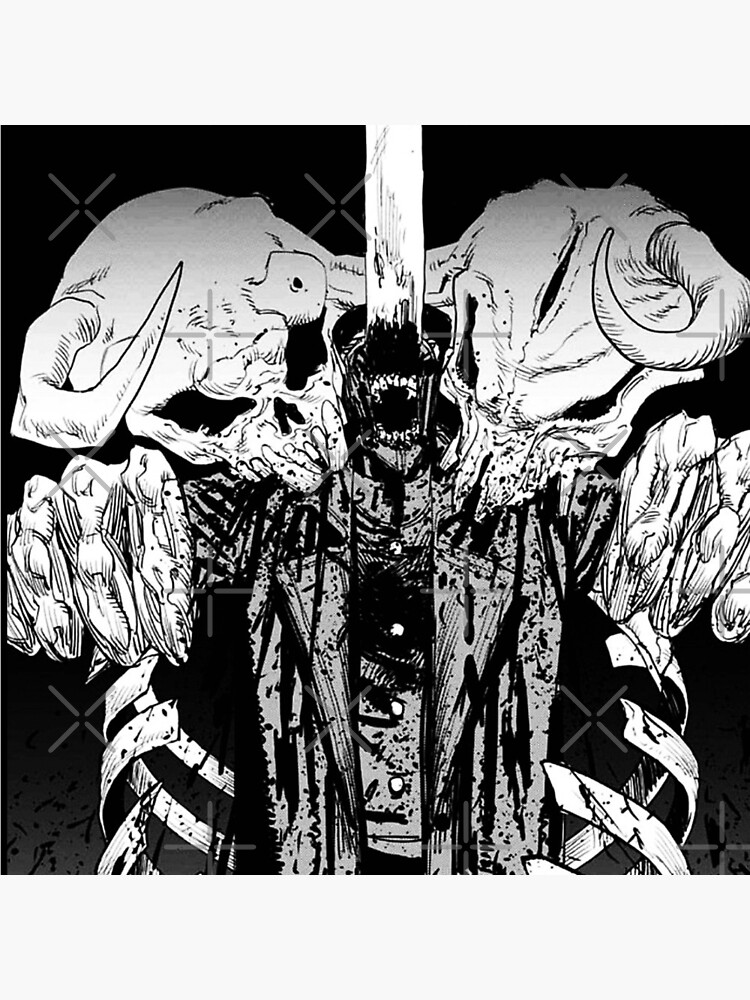 "Curse Devil Chainsaw Man, Chainsaw man Manga, Denji, Horror Anime ...