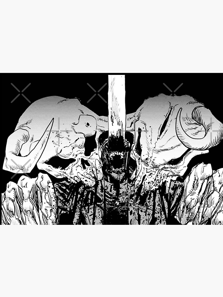 "Curse Devil Chainsaw Man, Chainsaw man Manga, Denji, Horror Anime ...