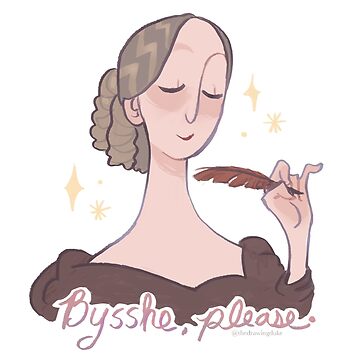 "Contrary Mary Shelley" Sticker for Sale by thedrawingduke | Redbubble