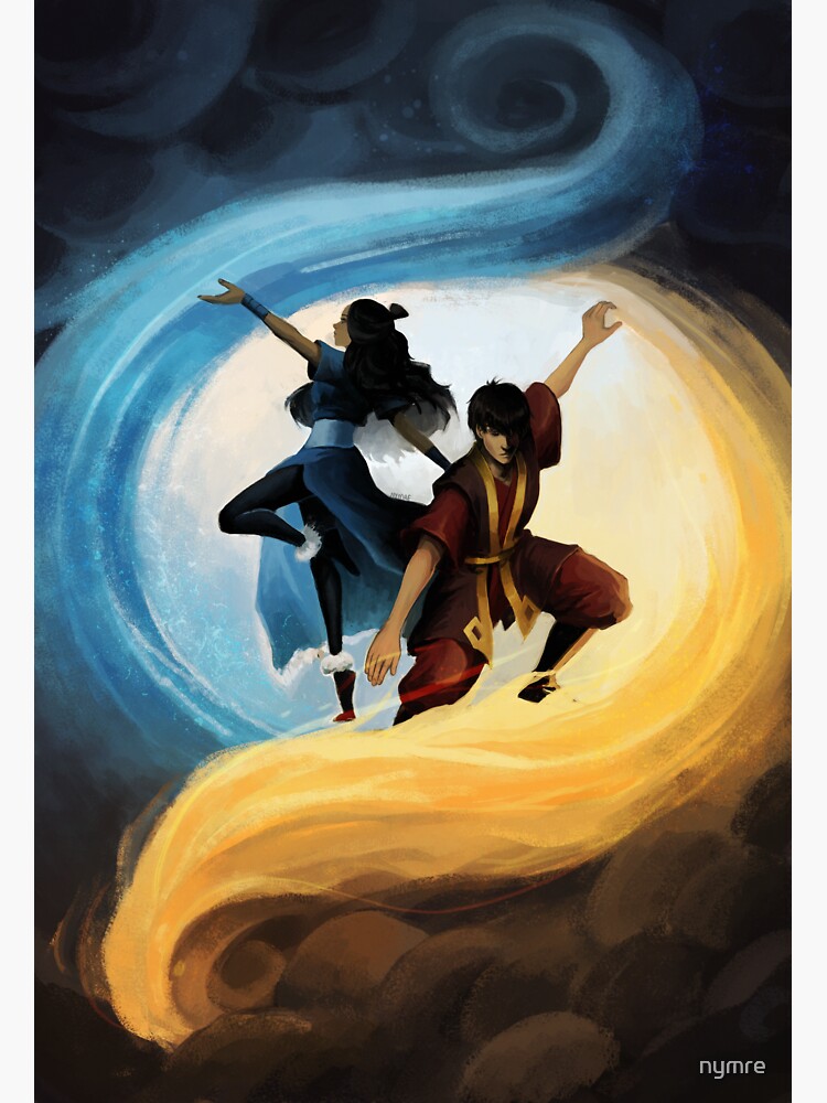 "Zutara Week 2016" Sticker for Sale by nymre | Redbubble