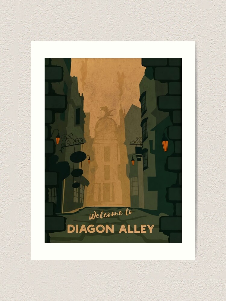 "Welcome To Diagon Alley" Art Print for Sale by FrankSchulz | Redbubble
