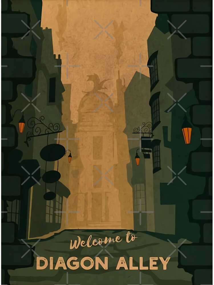 "Welcome To Diagon Alley" Art Print for Sale by FrankSchulz | Redbubble