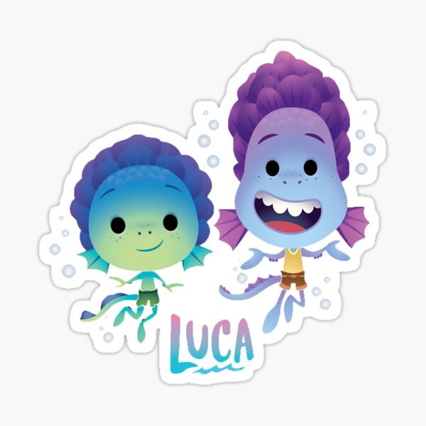 "Alberto and Luca" Sticker for Sale by thymaker | Redbubble