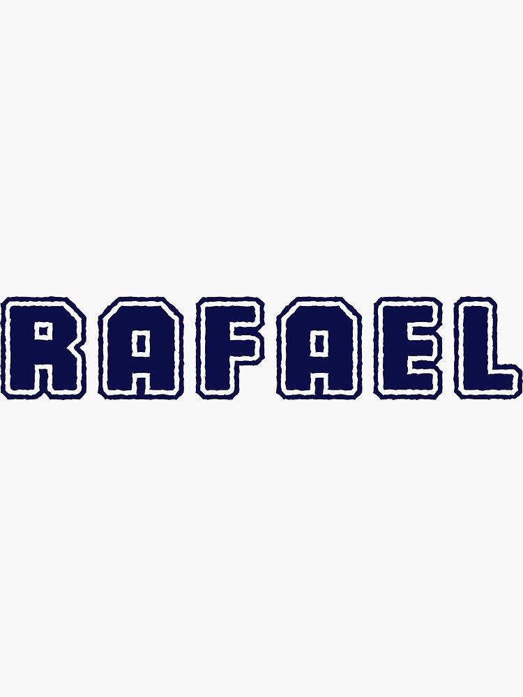"RAFAEL" Sticker for Sale by yalinsolomon | Redbubble