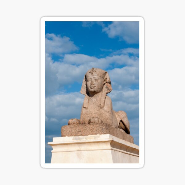 "Sphinx, Alexandria, Egypt" Sticker by petrsvarc | Redbubble
