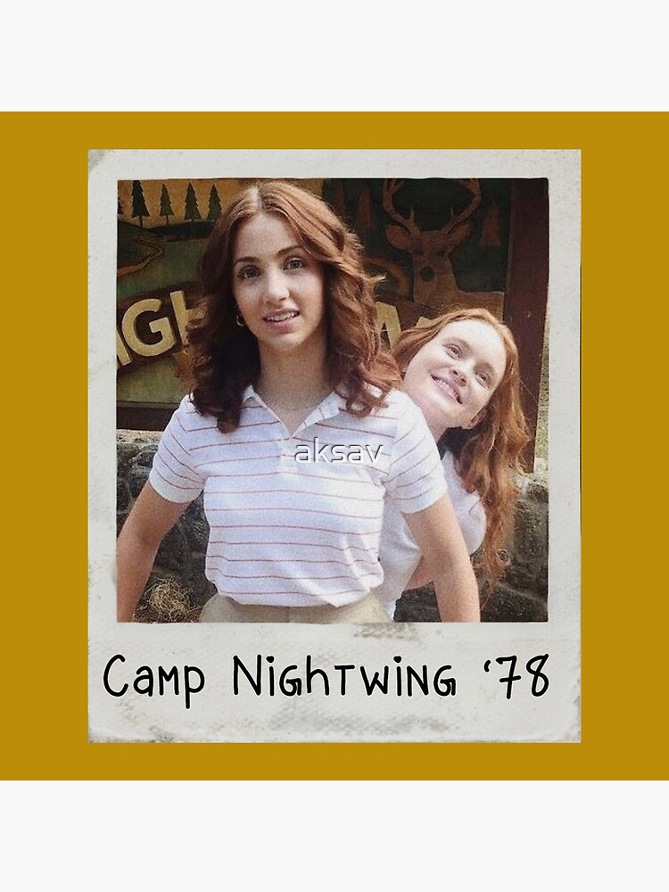 "camp nightwing polaroid fear street" Poster by aksav | Redbubble