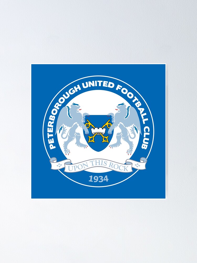 "The Peterborough United F.C." Poster for Sale by delaybind | Redbubble
