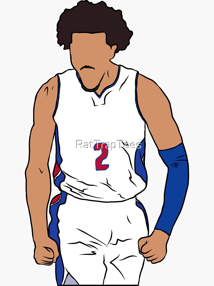 "Cade Cunningham Celebration" Sticker for Sale by RatTrapTees | Redbubble