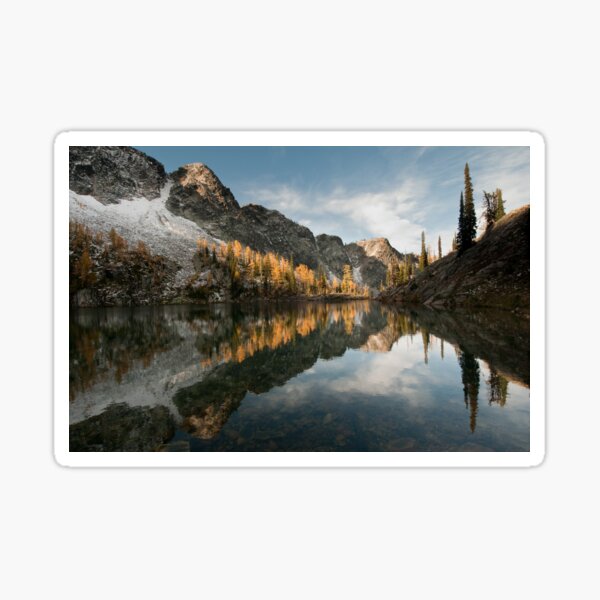 "Mountain view" Sticker for Sale by Grimzilla | Redbubble