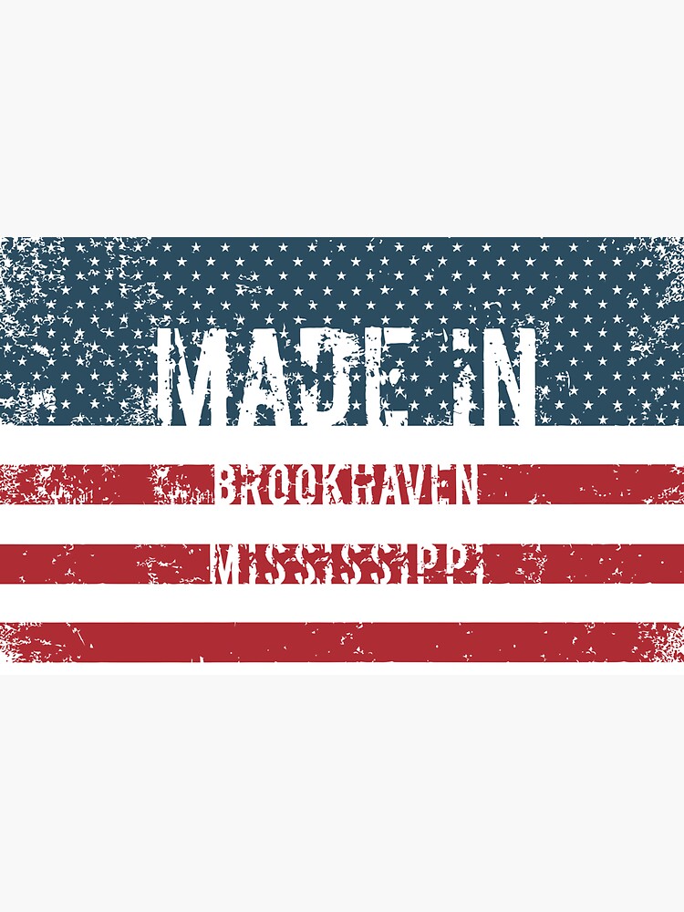 "brookhaven made in mississippi 2" Sticker for Sale by zulfimario ...