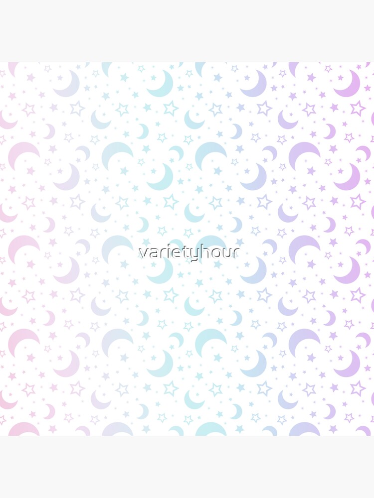 "Pastel Goth Moons and Stars" Sticker for Sale by varietyhour | Redbubble