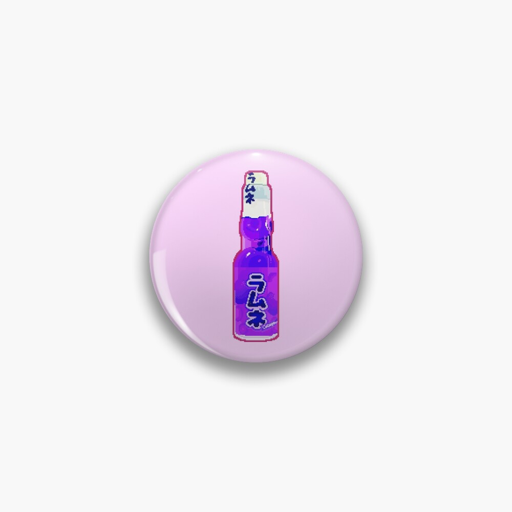 "Aesthetic grape ramune Japanese soda pixel art" Pin by saffl0wer ...