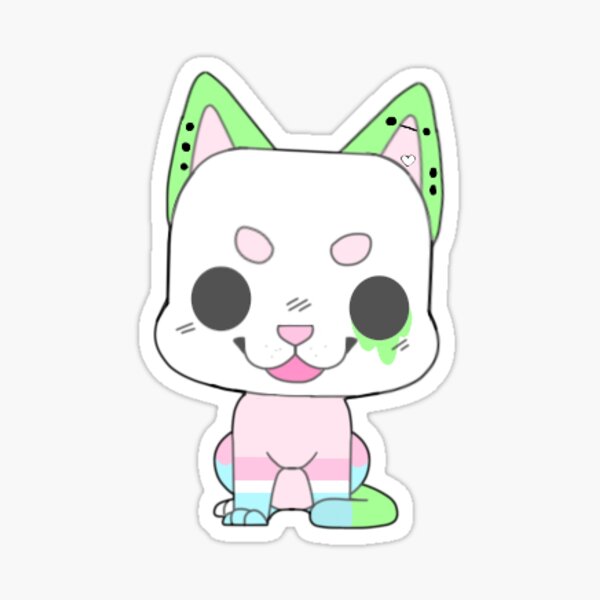 "pop sherb" Sticker for Sale by SquidysFunShop | Redbubble