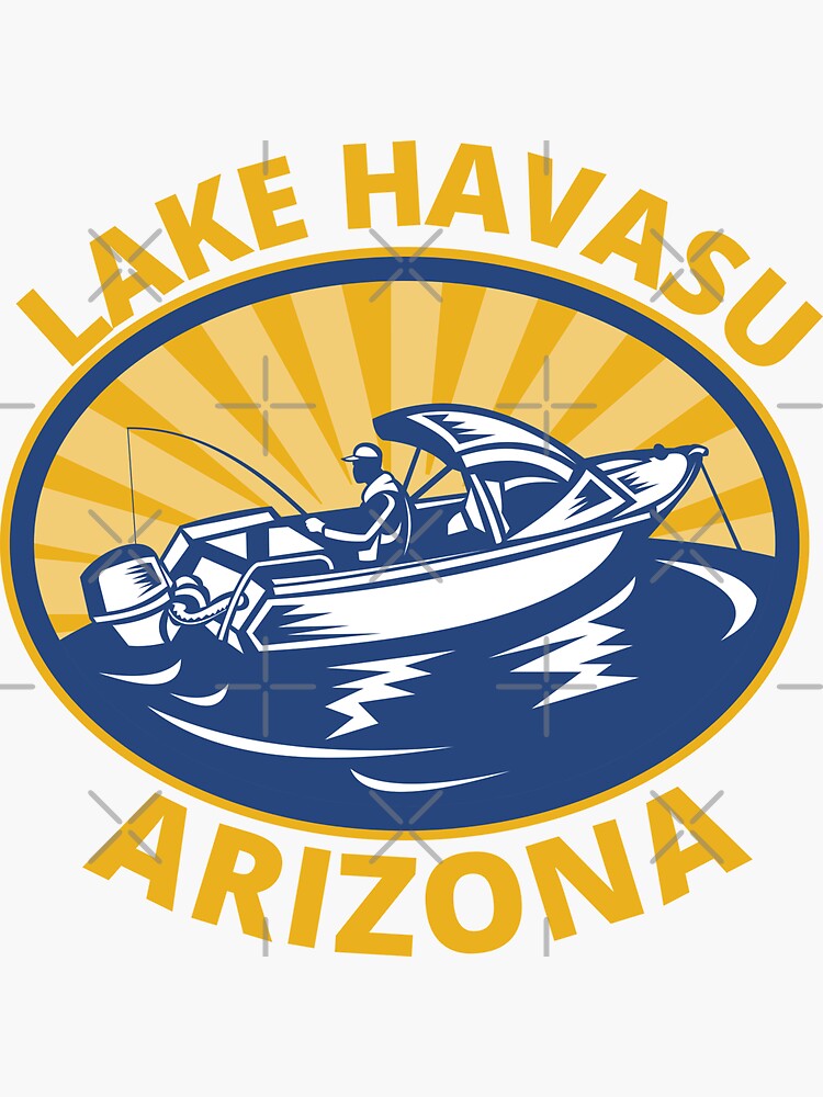 "Lake Havasu " Sticker for Sale by Tej0711 | Redbubble
