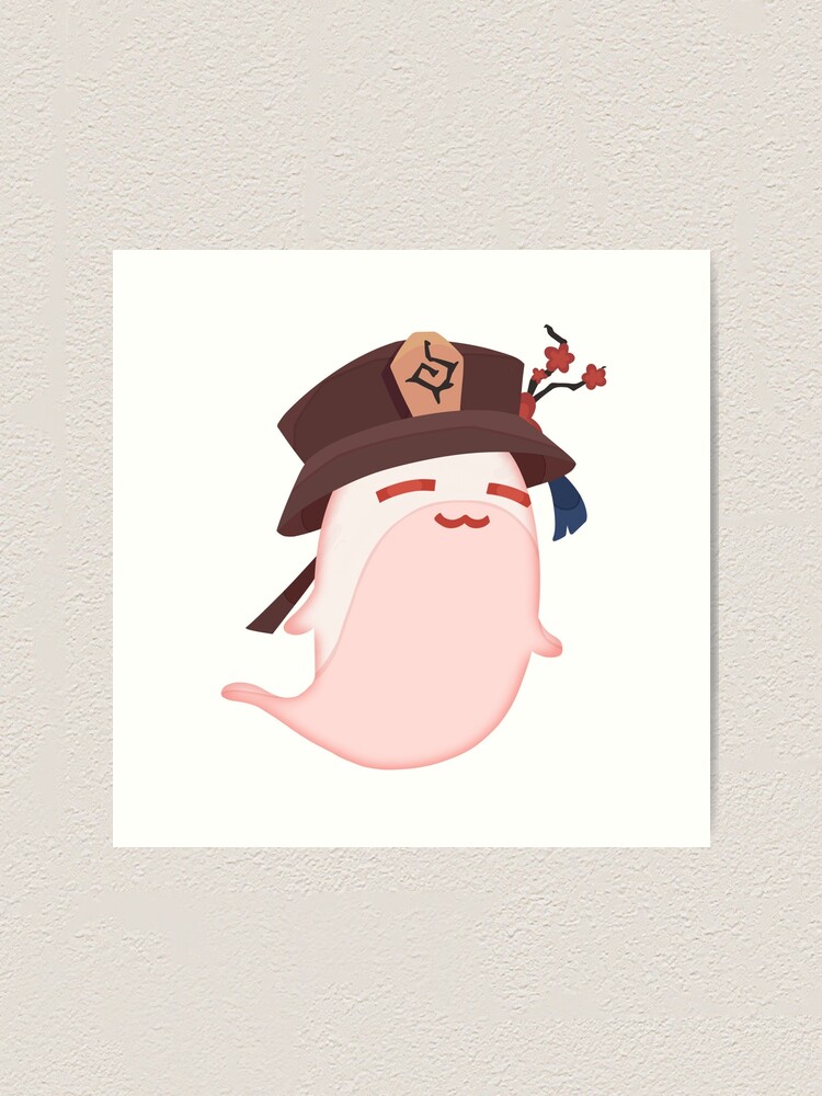 "Genshin Impact BooTao" Art Print for Sale by seijuuni | Redbubble