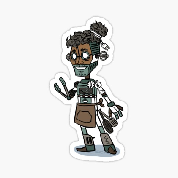 "DST Automated Series Sticker: Warly" Sticker for Sale by RobBoyBlunder ...