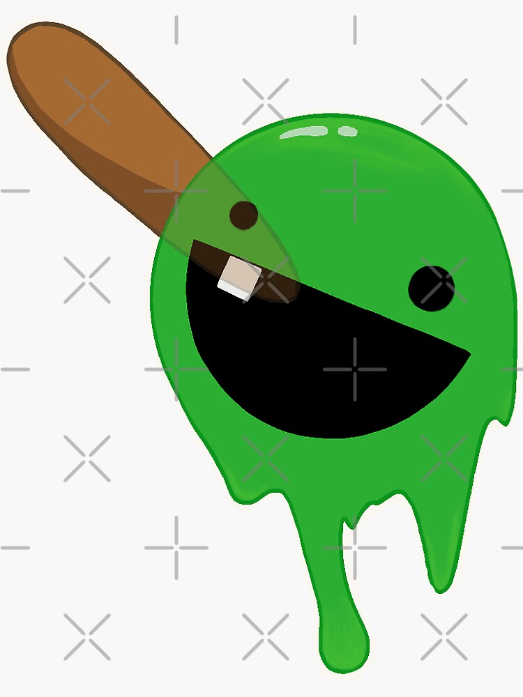 "Slimecicle " Sticker for Sale by zero-draws | Redbubble