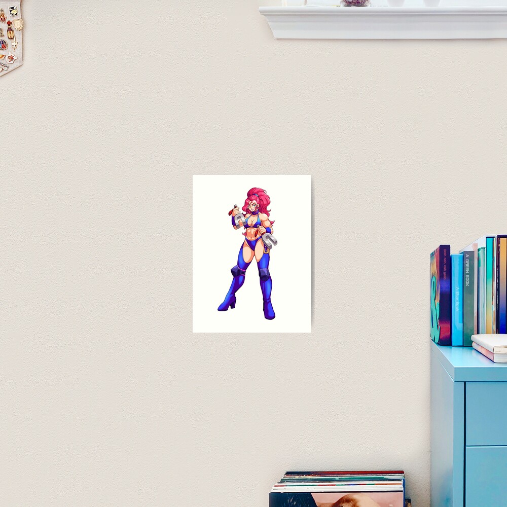 "Carol - Captain Commando" Art Print for Sale by bielmegamiart | Redbubble