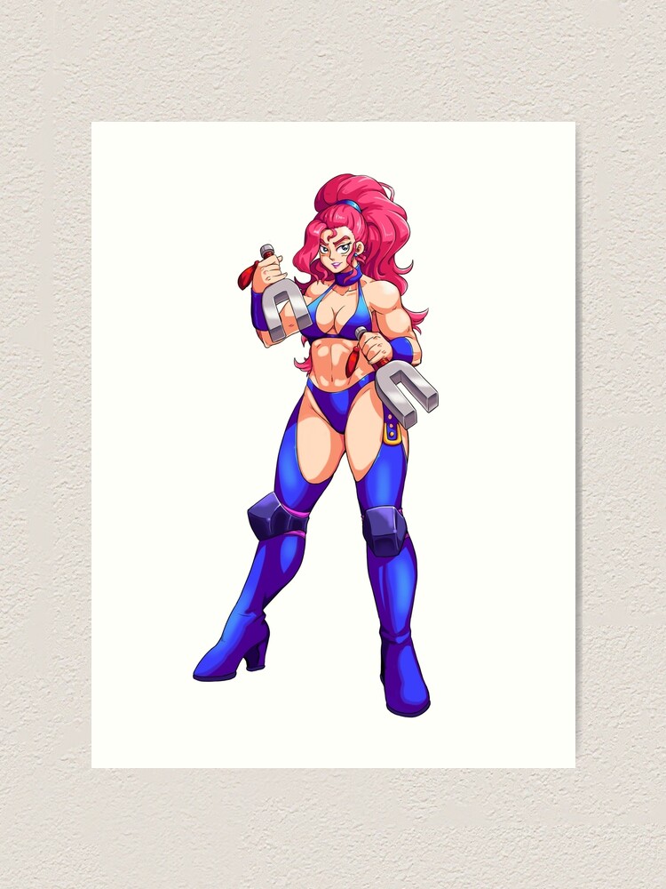 Carol Captain Commando Art Print For Sale By Bielmegamiart Redbubble