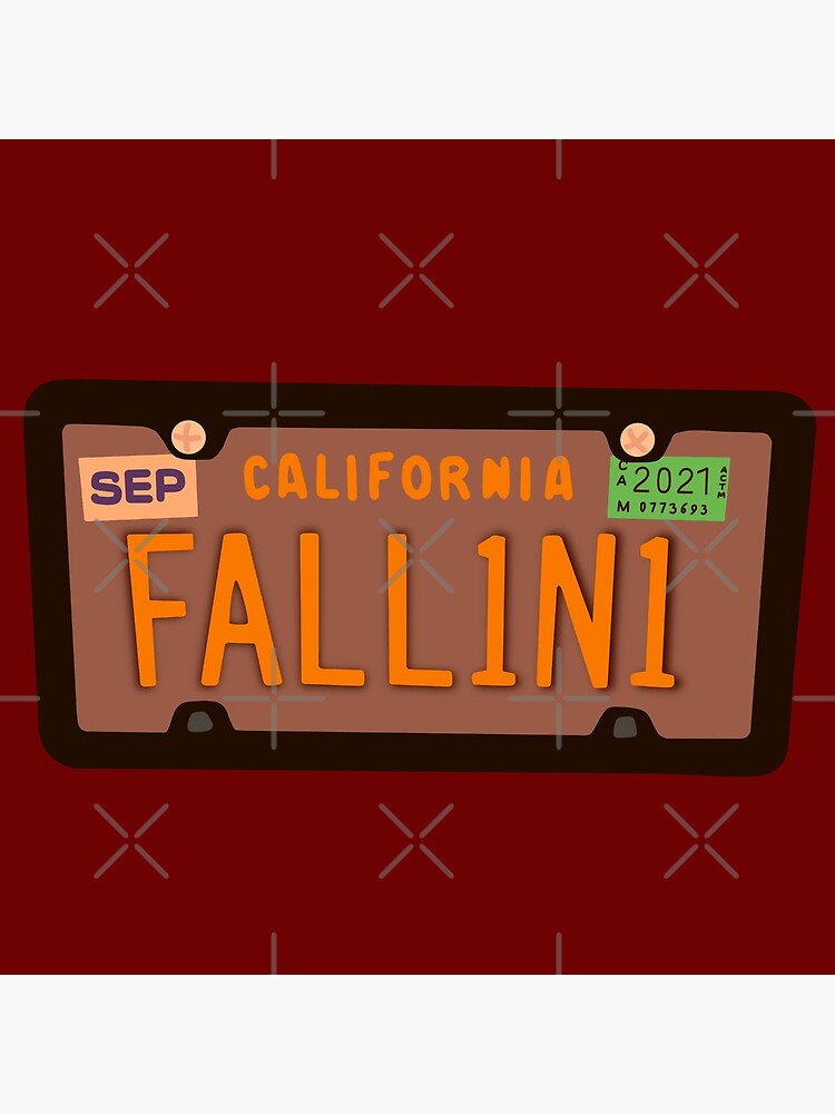 "Lucifer Fall1n1 Car Plate Season 6" Poster for Sale by pandasdesigns ...