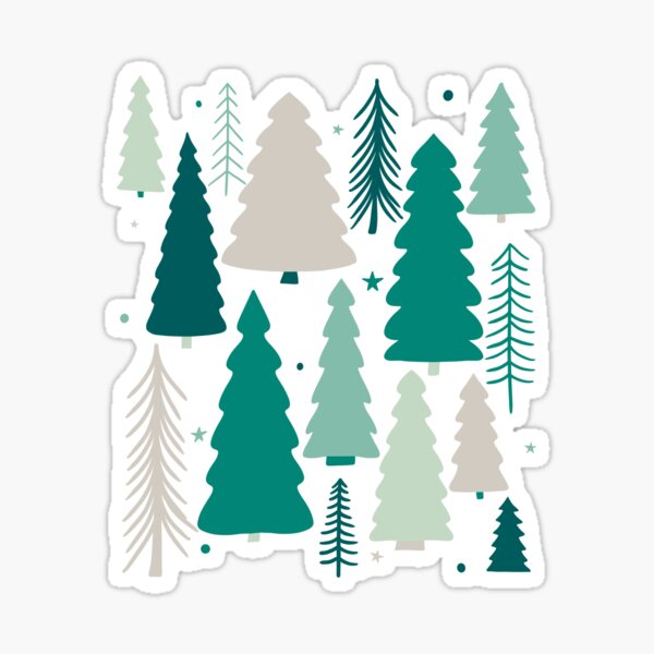 "Forest Trees" Sticker for Sale by alissauffens6 | Redbubble