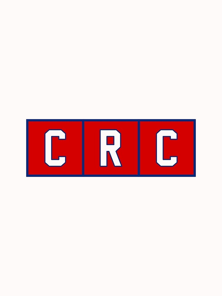 "CRC (Costa Rica) Trigram Tiles White / Blue / Red" Art Print for Sale ...