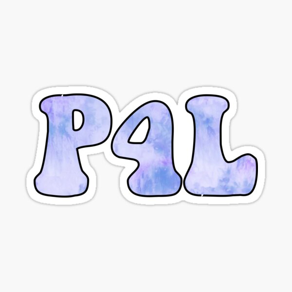 "Tie Dye Purple Pogue 4 Life / P4L" Sticker for Sale by cartershart ...