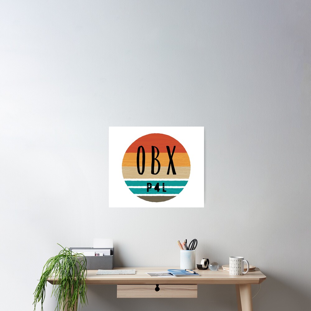 "OBX P4L Retro Vintage Sunset" Poster for Sale by gillys | Redbubble