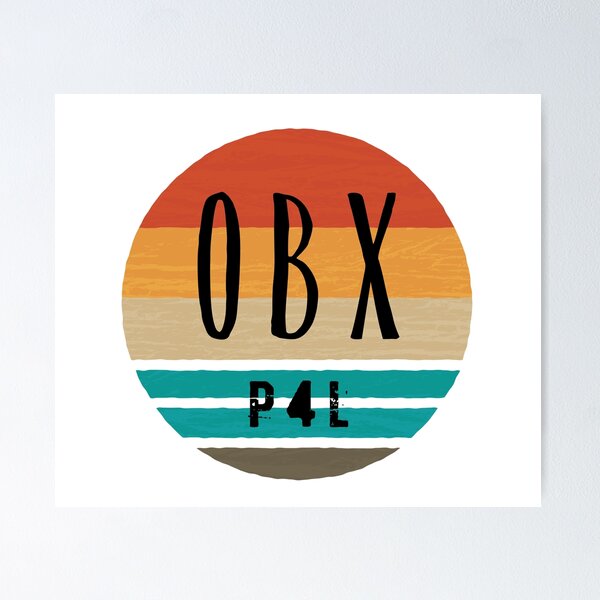 "OBX P4L Retro Vintage Sunset" Poster for Sale by gillys | Redbubble