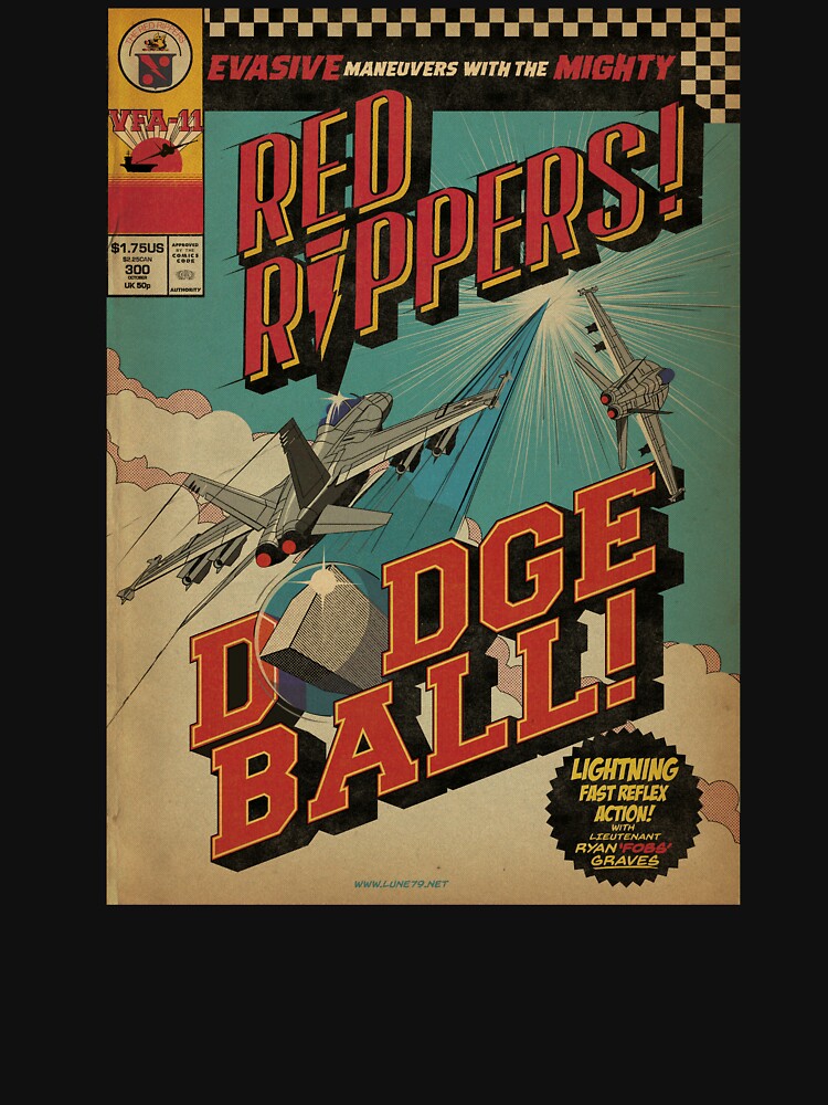 "The Red Rippers-Dodgeball" T-shirt for Sale by benscarborough ...