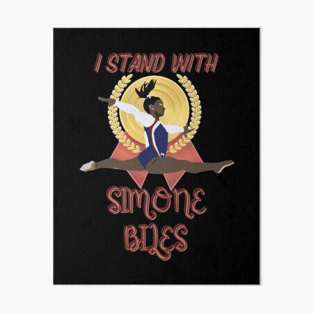 "I Stand With Simone Biles Mental Health Awareness Day USA Olympics ...