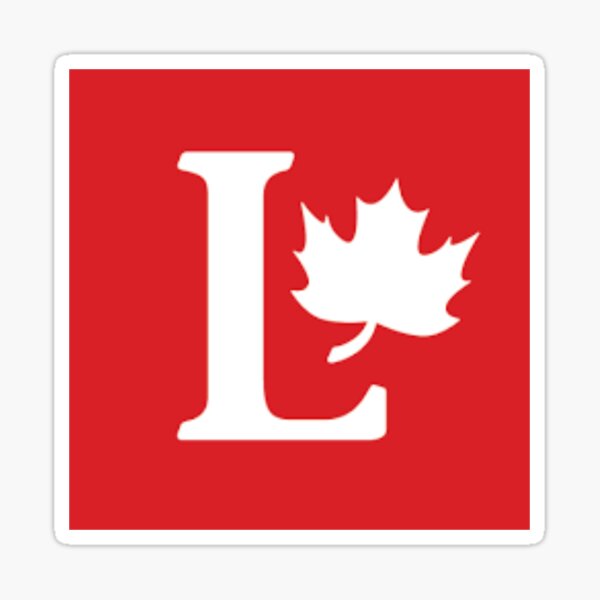"Liberal Party of Canada!" Sticker for Sale by BluePencilArt | Redbubble