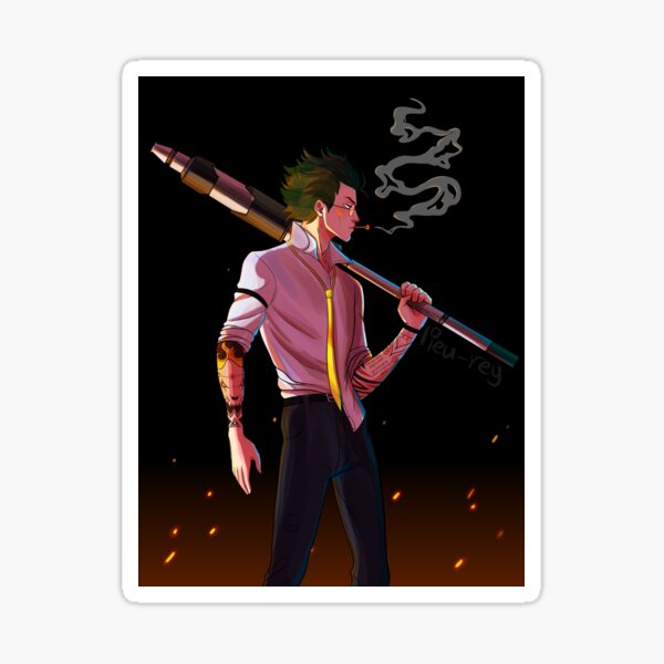 "Punk Oobleck" Sticker for Sale by lieu-rey | Redbubble