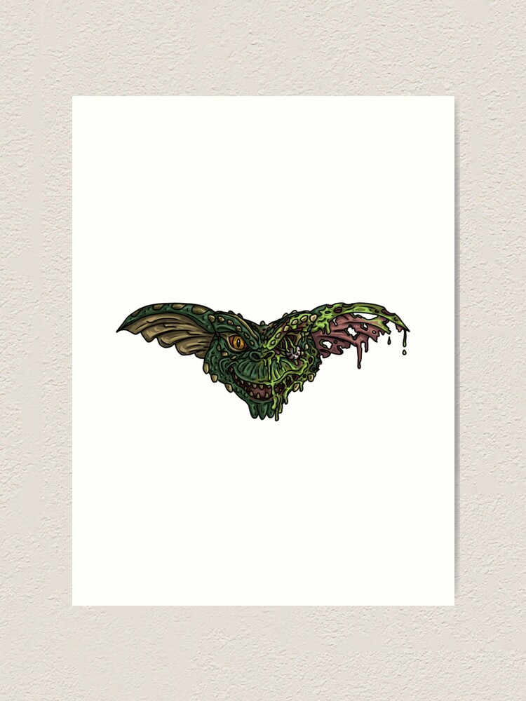 "Gremlins melting Gremlin face " Art Print for Sale by LoganMDesigns ...