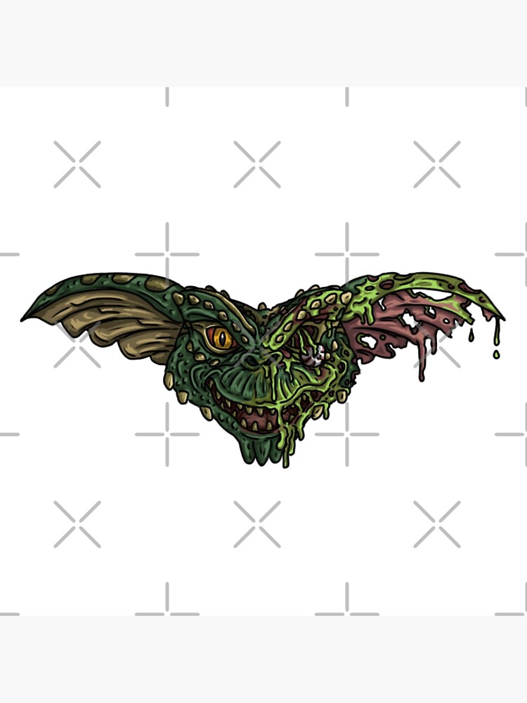"Gremlins melting Gremlin face " Canvas Print for Sale by LoganMDesigns ...