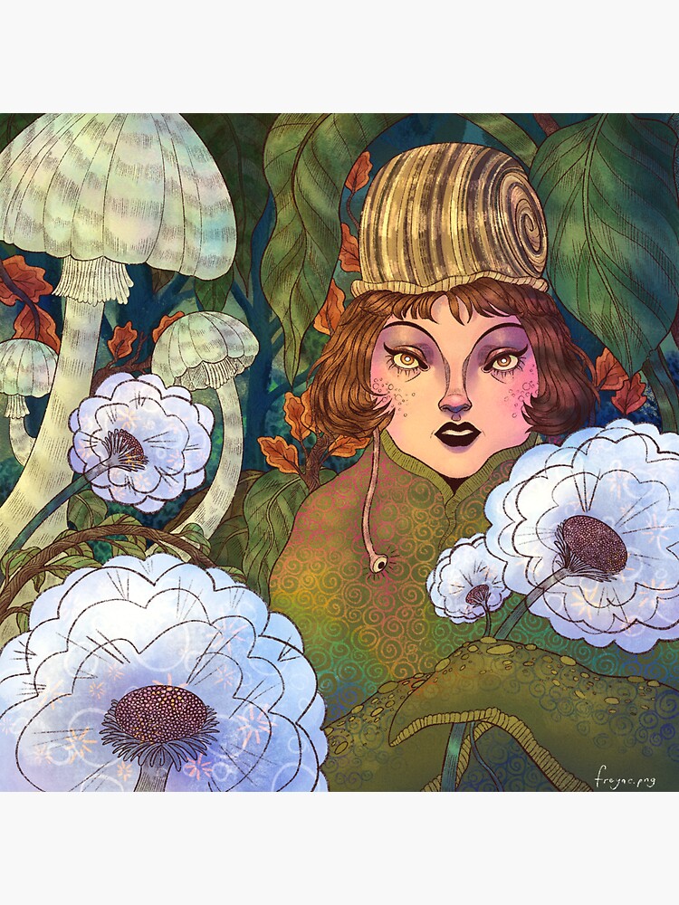 "The Snairy" Sticker for Sale by freyacpng | Redbubble