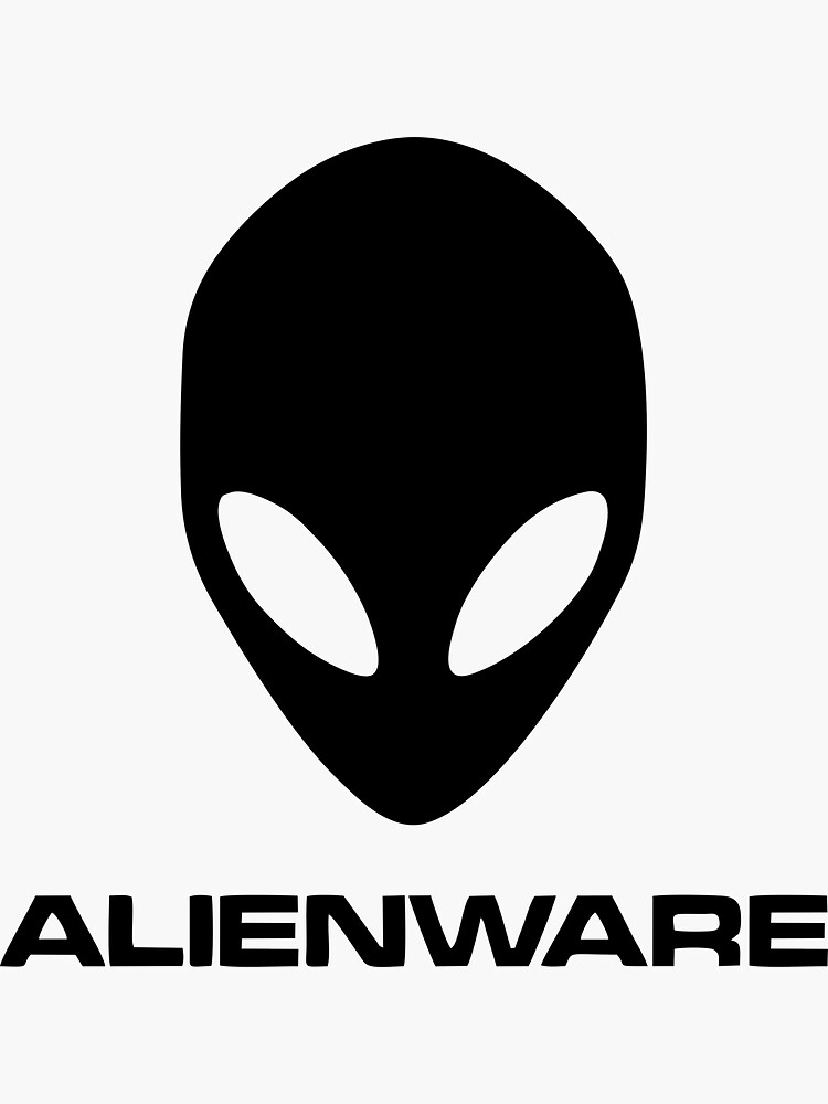 "Alienware Dell Gaming." Sticker for Sale by Allyan | Redbubble