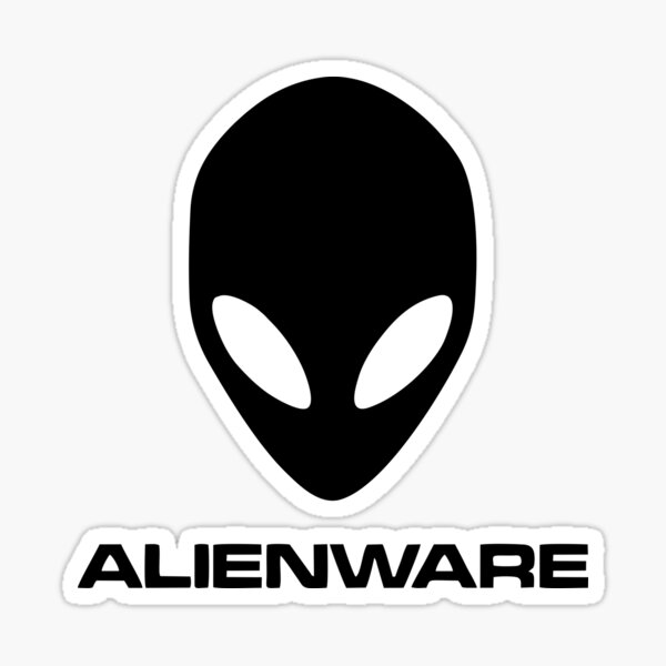 "Alienware Dell Gaming." Sticker for Sale by Allyan | Redbubble