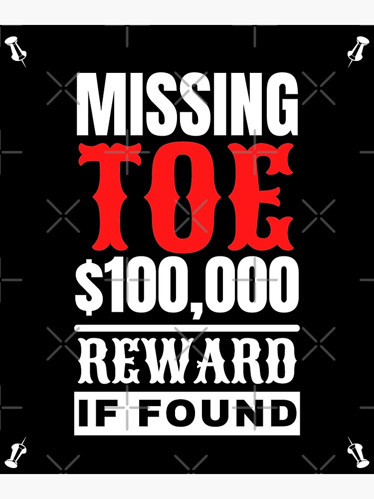 "MISSING TOE, Amputation, Toe Amputee, Humor Amputee, Amputee, Amputee ...