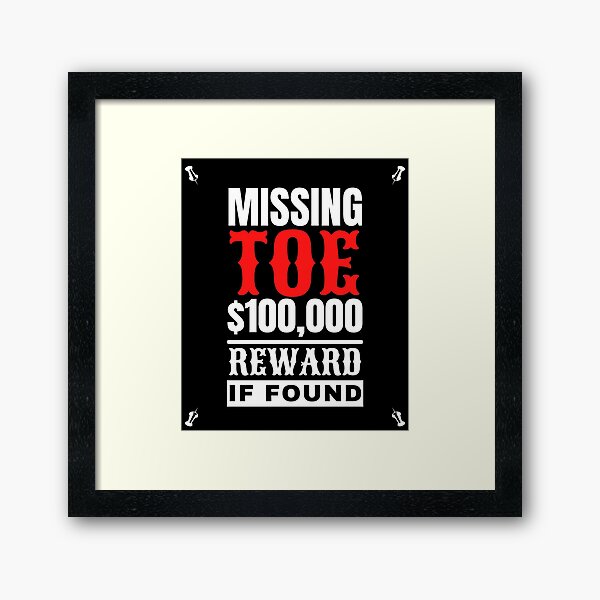 "MISSING TOE, Amputation, Toe Amputee, Humor Amputee, Amputee, Amputee ...