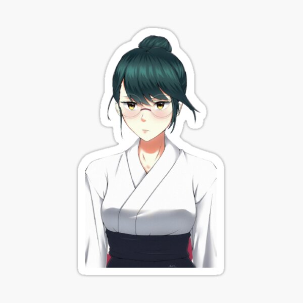 "MAKI ZENIN JUJUTSU JJK" Sticker for Sale by Lordenzoo | Redbubble