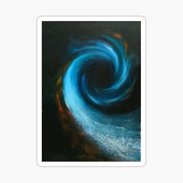 "Vortex" Sticker for Sale by Feelingarts | Redbubble