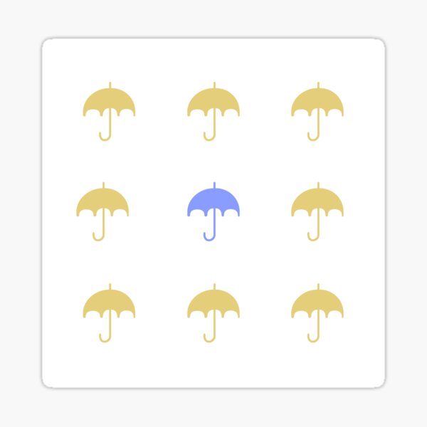 "Umbrella" Sticker by rememberus | Redbubble