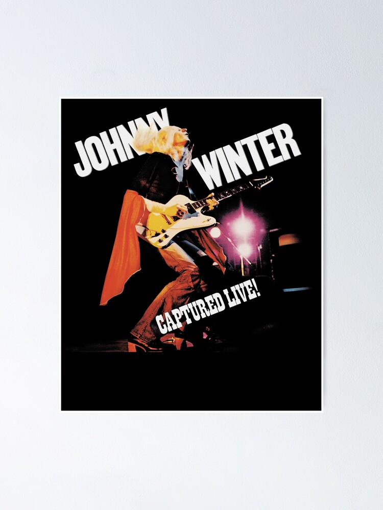 "Johnny Winter Concert Tour" Poster by NgoloKanteam | Redbubble