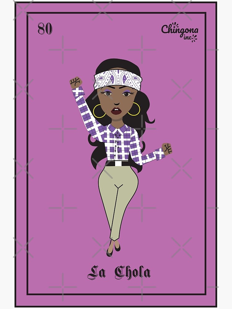 "La Chola" Poster by vosio | Redbubble