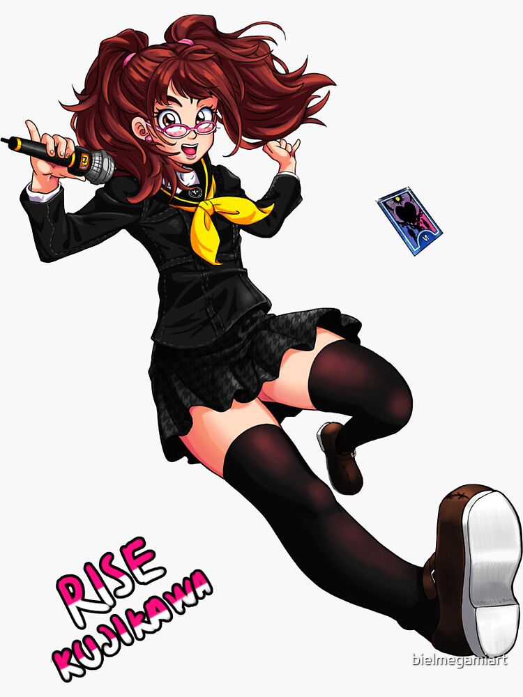 "Persona 4 - Rise Kujikawa and Himiko" Sticker for Sale by ...