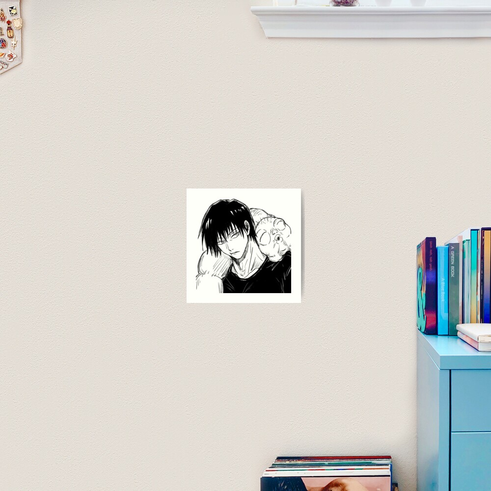 "Toji Fushiguro with Worm - Jujutsu Kaisen Manga" Art Print by animesky ...