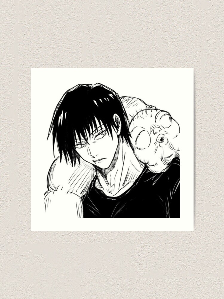 "Toji Fushiguro with Worm - Jujutsu Kaisen Manga" Art Print by animesky ...
