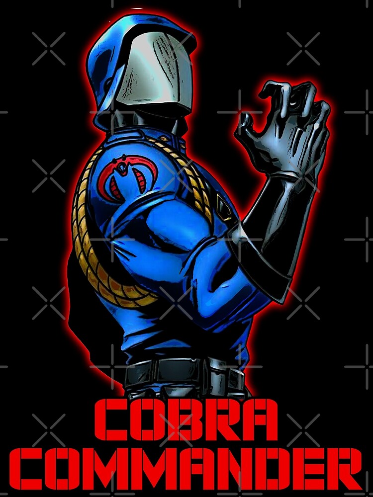 "Cobra Commander" Poster by JTK667 | Redbubble